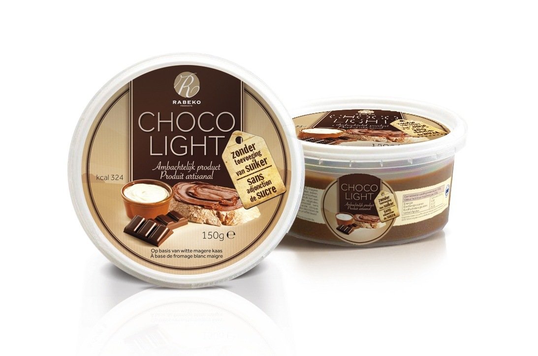 Choco light sans sucre 18x150g